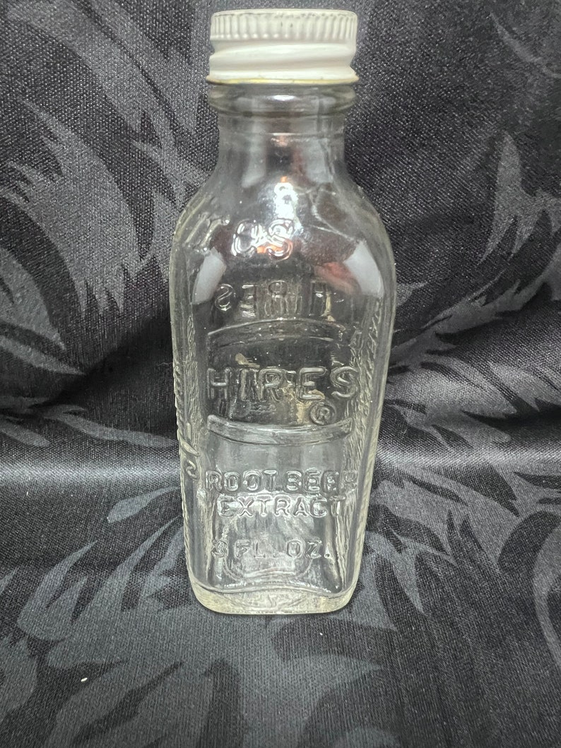 Hires Glass Root Beer Extract Bottle - Etsy