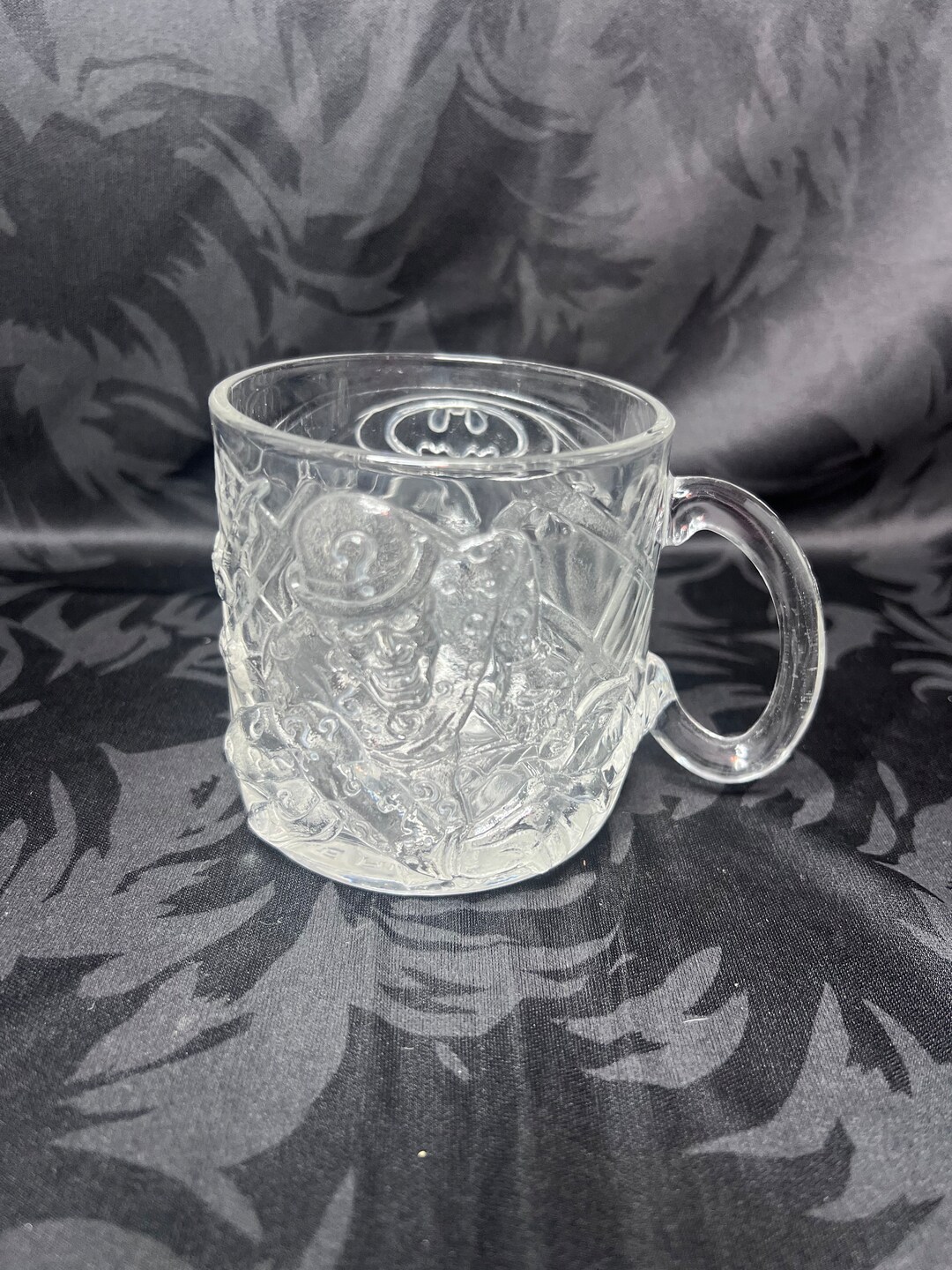 Batman Forever the Riddler Glass Mug - Etsy