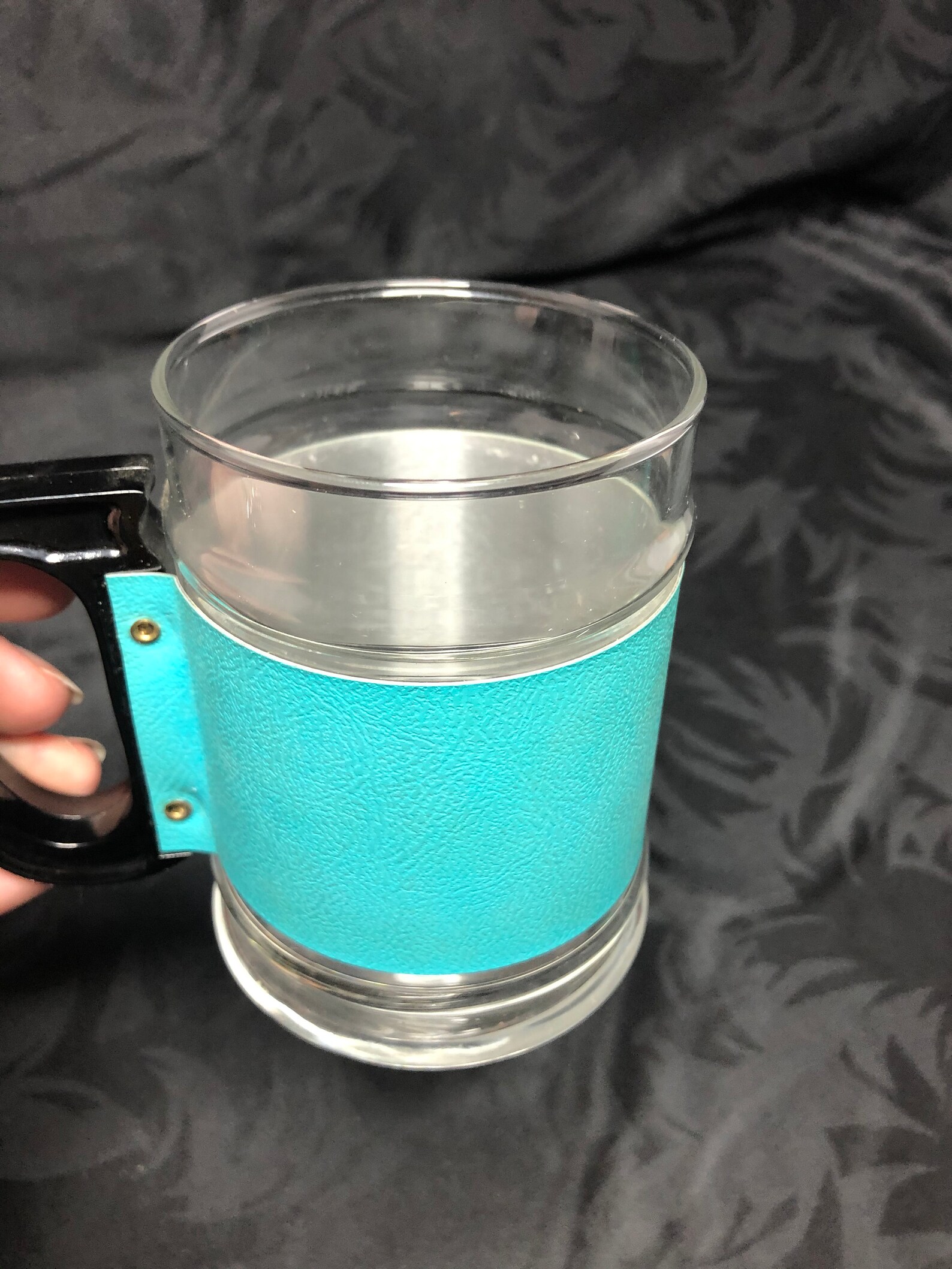 Glass and Vinyl Mugs Set of 4 - Etsy