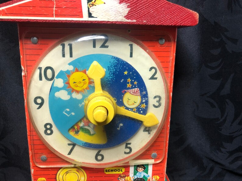 Fisher Price Music Box Teaching Clock - Etsy