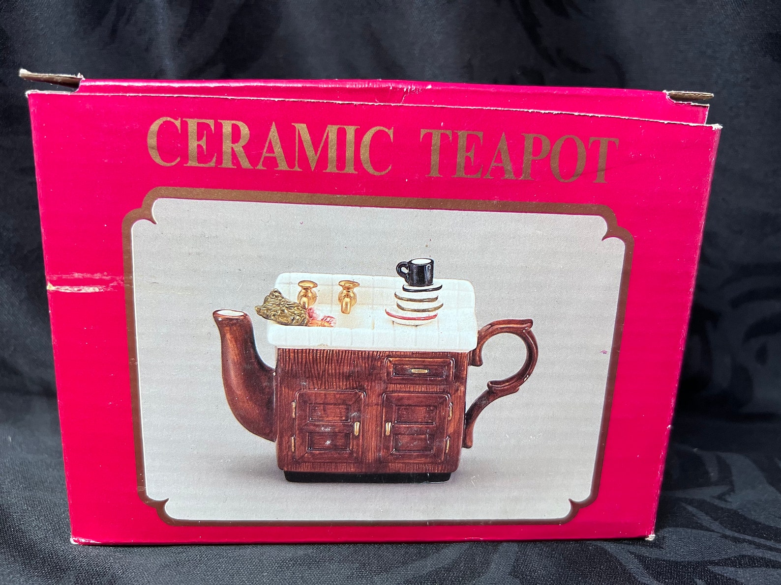 Antique Kitchen Sink Ceramic Teapot - Etsy