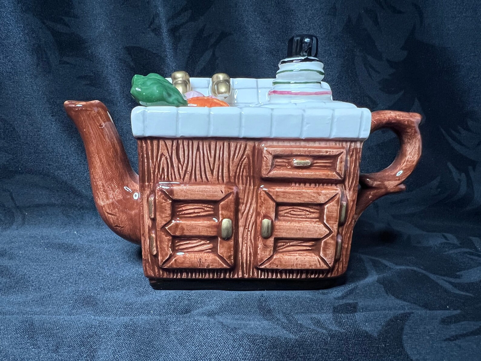 Antique Kitchen Sink Ceramic Teapot - Etsy