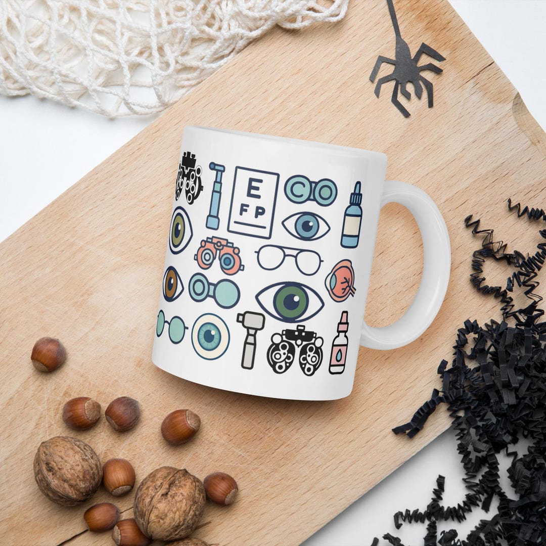 Ophthalmology & Optometry Themed Coffee Mug | Ophthalmologist ...
