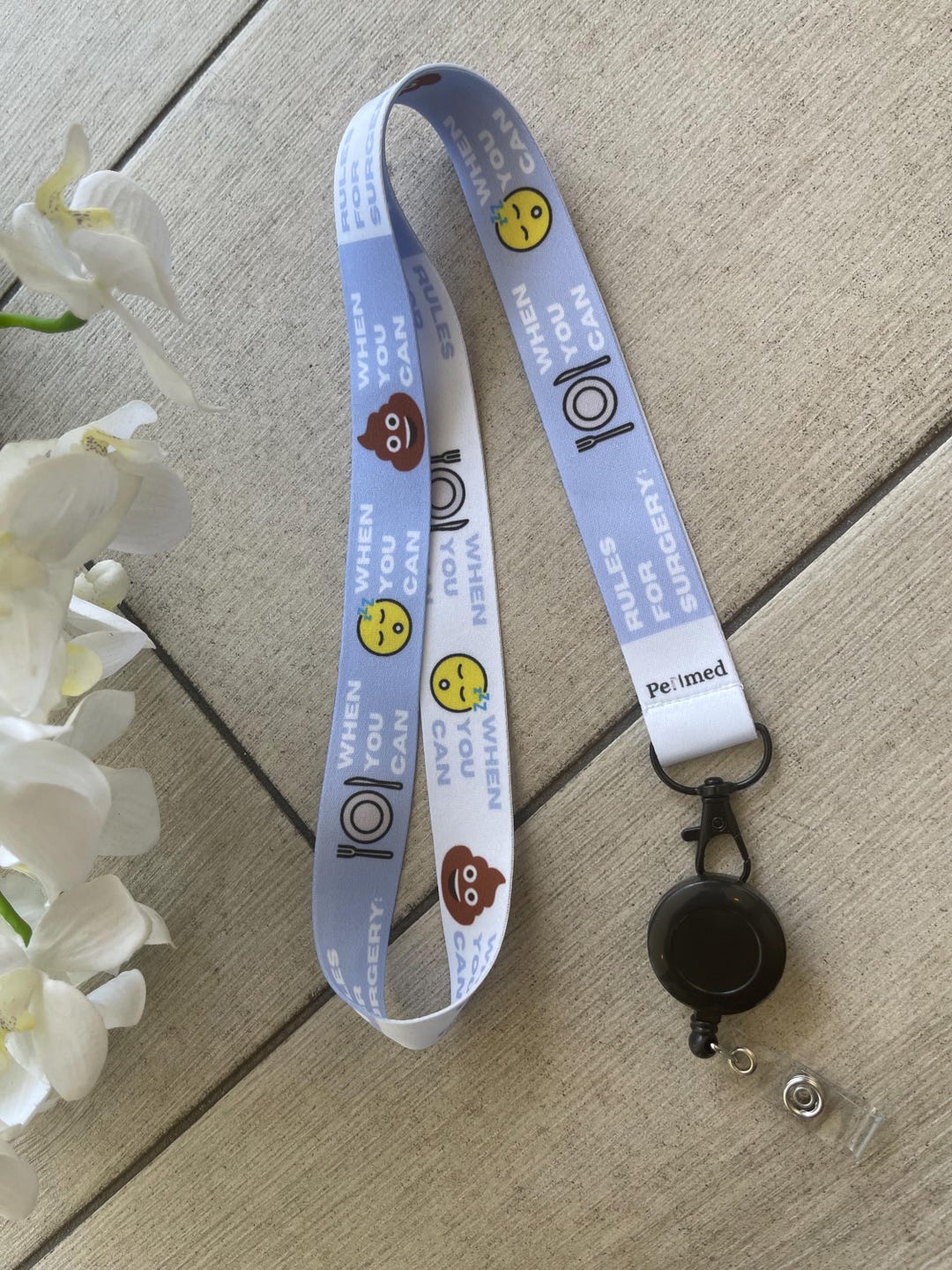 Surgery Themed Lanyard & ID Badge Holder | Match Day Gift | Surgeon and ...