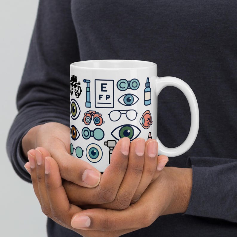 Ophthalmology & Optometry Themed Coffee Mug | Ophthalmologist ...