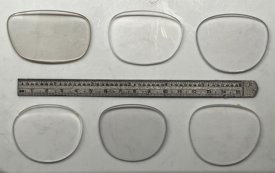 Bulk Plastic Eyeglass Lenses for Crafts – Clear, Smoked or Colored ...