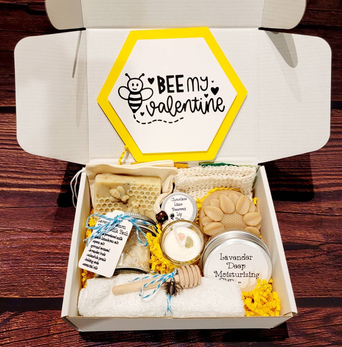Bee Themed Gift Box Handmade Bath and Body Gift Boxes All - Etsy