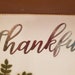 Rustic Thankful Sign With Metal Cutout and Hand Made Felt - Etsy