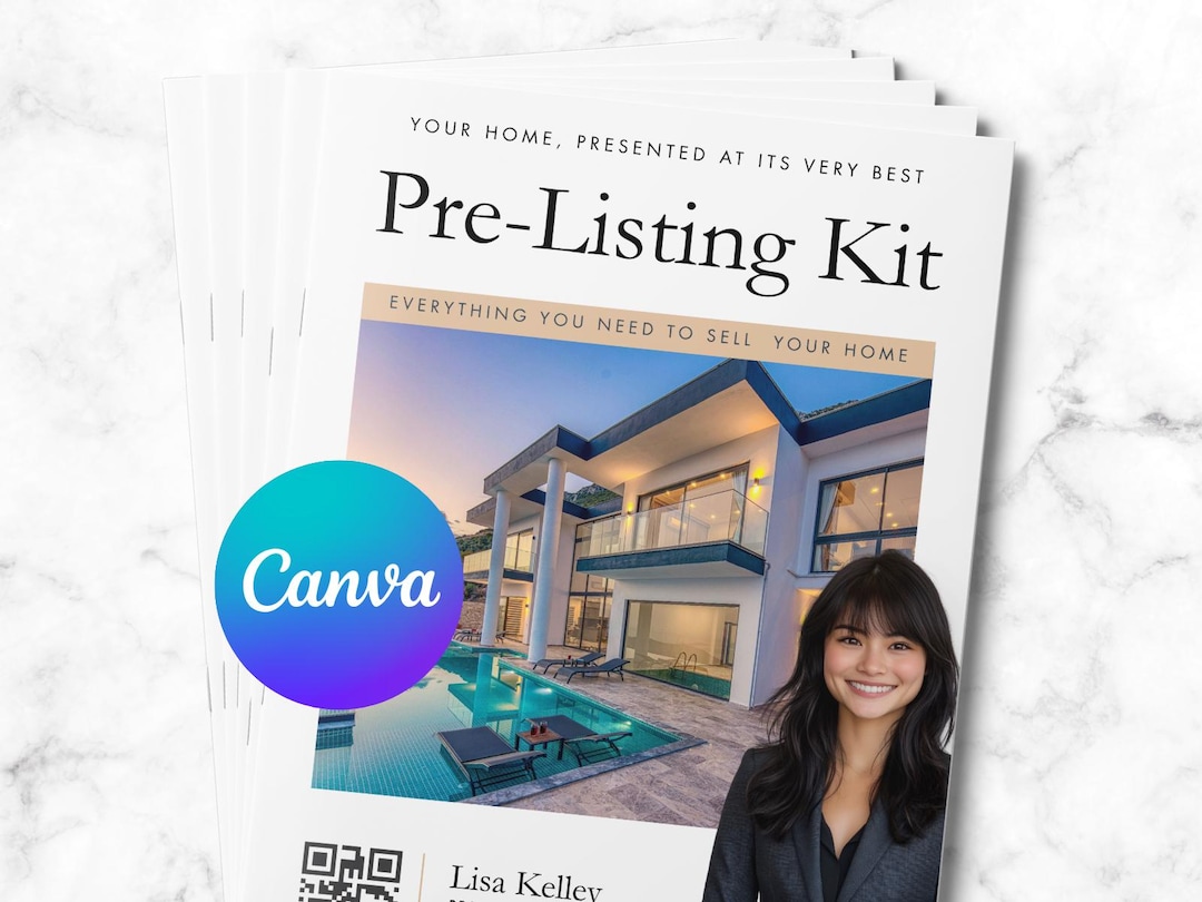Realtor Pre-listing Kit | Canva Template (digital Download) - Etsy