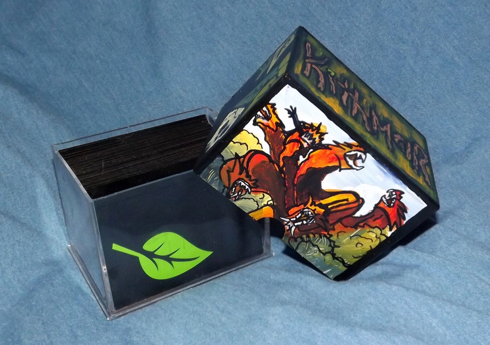 MTG DECK BOX Custom-Design & Hand-painted Magic the | Etsy