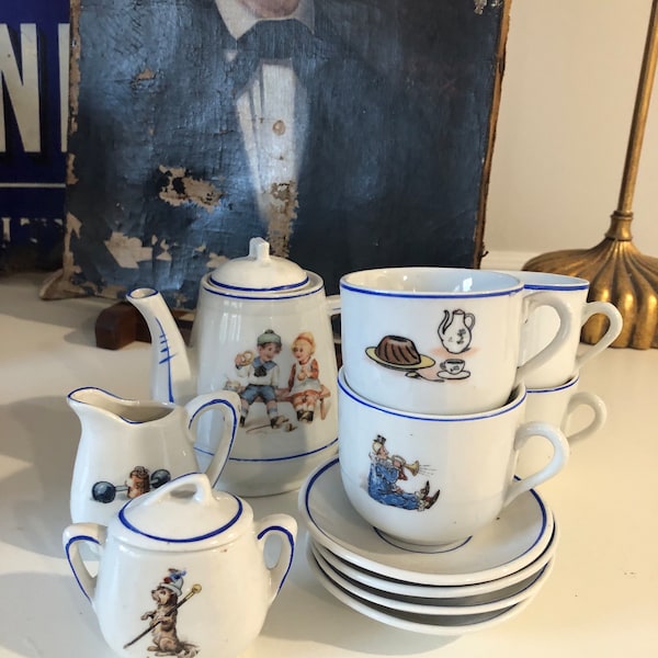 Circus Tea Set - Etsy