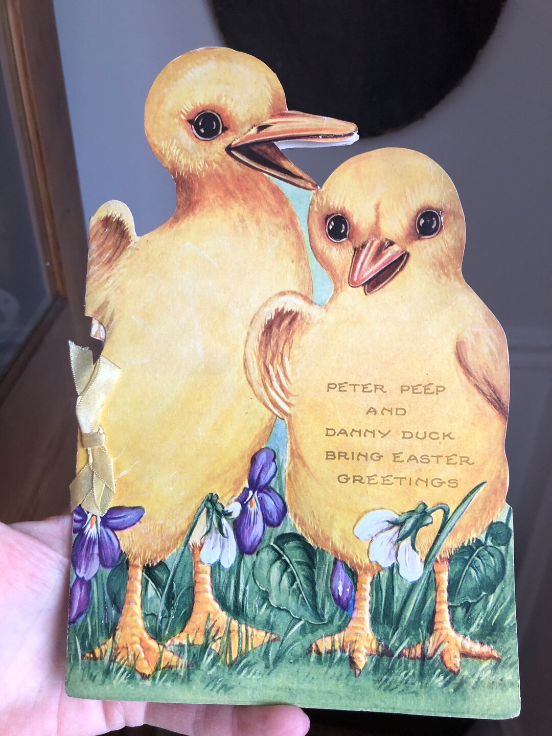 Vintage Children’s Book Easter Chics Peter Peep and Danny Duck - Etsy