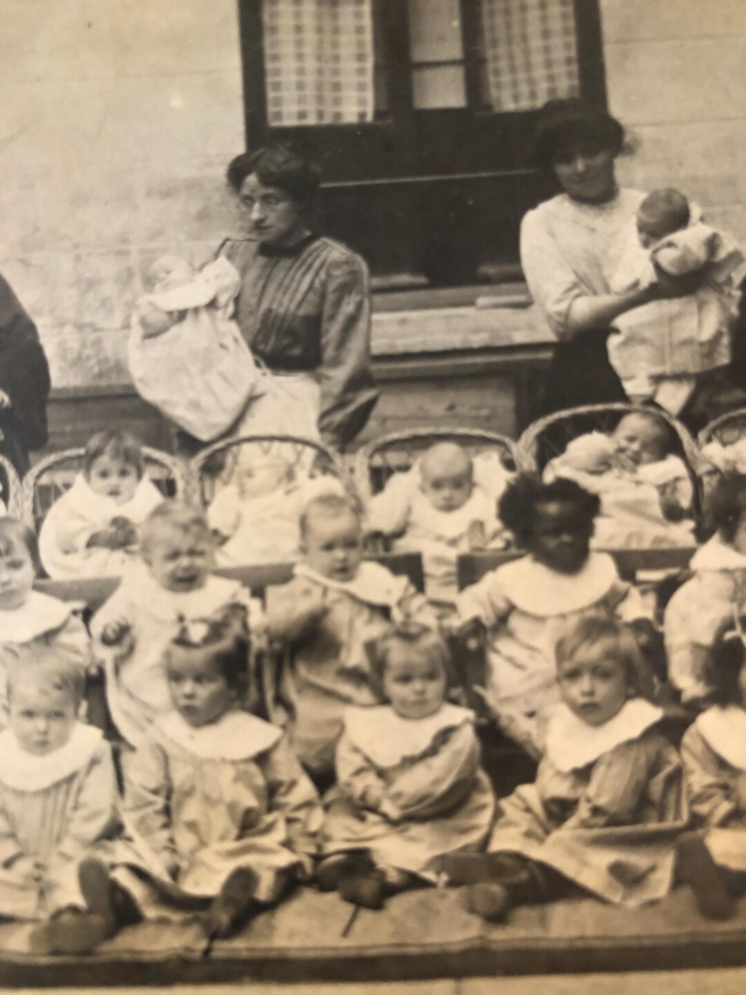 Antique French Postcard Real Photo Postcard RPPC Convent Nuns School ...