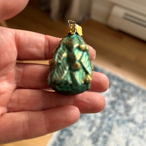 Vintage Old World Christmas Ornaments SOLD SEPARATELY Strawberry Peach Shamrock Christmas Tree ...