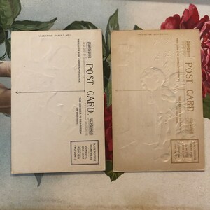 Antique Postcard Lithography Print Original Early 1900’s Stunning Cupid ...