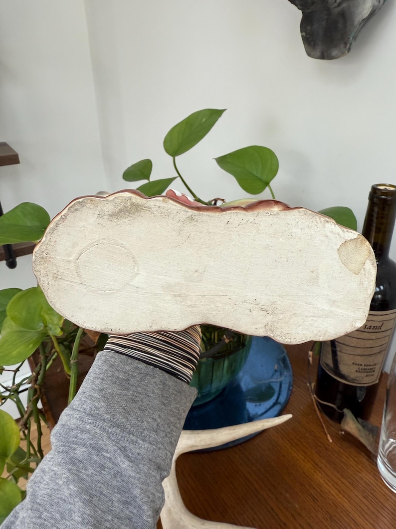 Vintage MCM Deer Planter Leaping Deer Pottery AS IS - Etsy