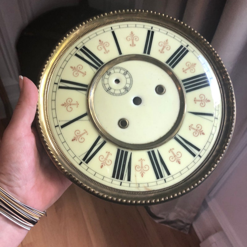 Antique Clock Face - Etsy