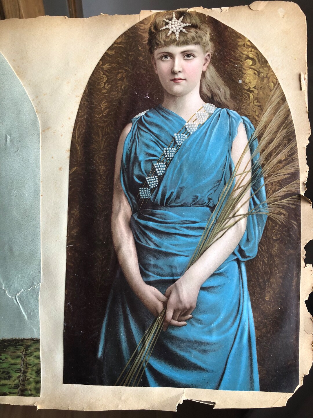 Fabulous Antique Emphera Die Cuts Large Scrapbook Page Dolls - Etsy