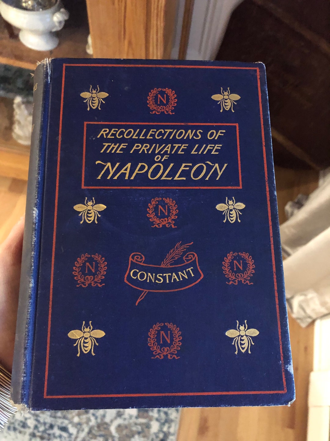Antique Display Book Recollections of the Private Life of - Etsy