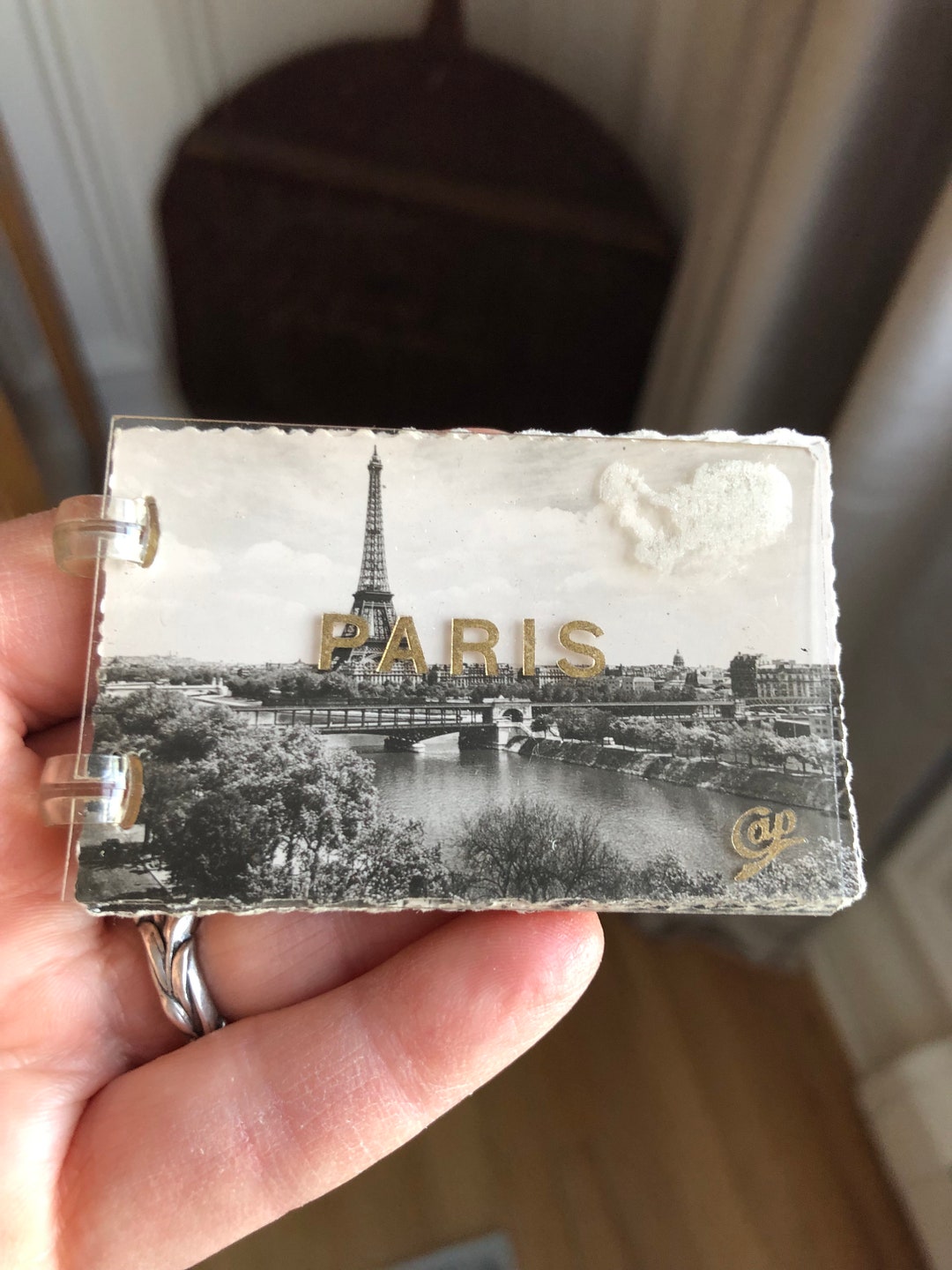 Miniature French Vintage Photo Book Souvenir Paris Babycap - Etsy
