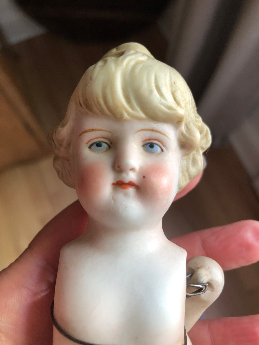 Antique German Porcelain Doll Sweet Face Rescue for Restoration ...