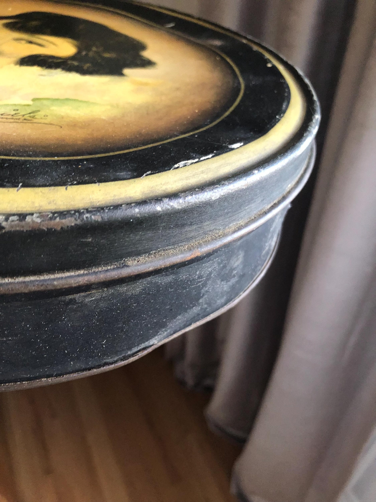 Antique Tin Box 1920’s Art Deco Tin Flapper Bee Bee Daniels Canco ...