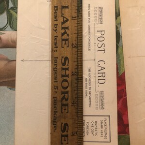 Antique Postcard Lithography Print Original Early 1900’s Stunning Cupid ...