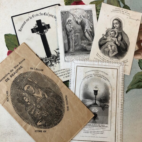 Antique Holy Card - Etsy