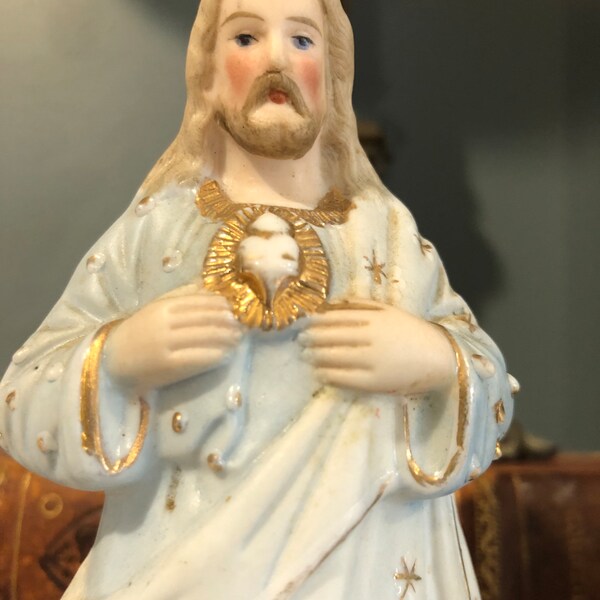 Scared Heart of Jesus Statue - Etsy