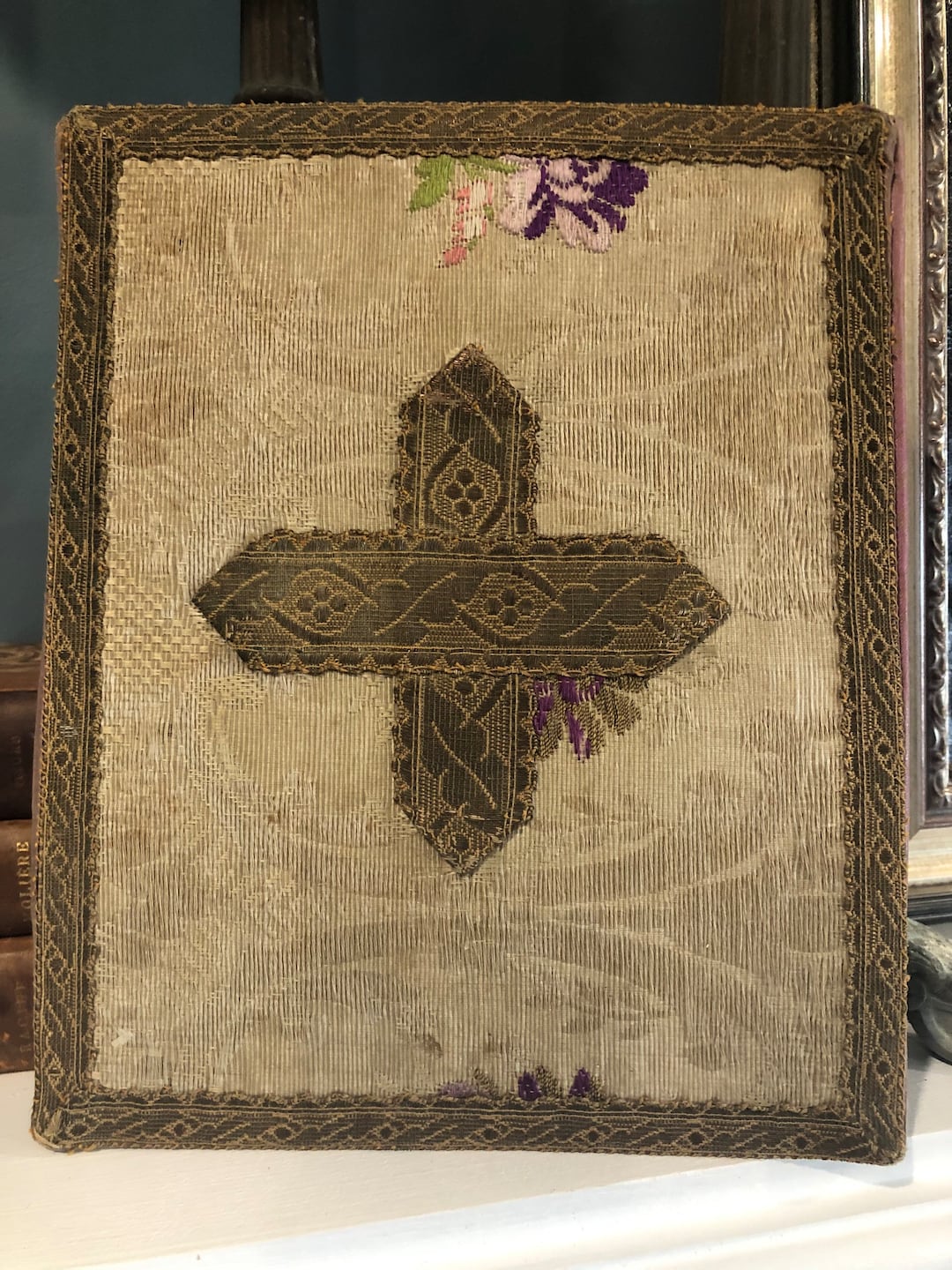 Antique French Victorian Religious Burse Chalice Pall Circa Late 1800’s ...