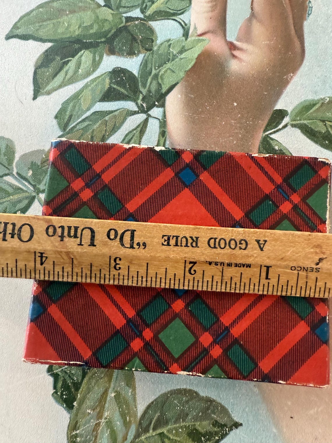 Vintage Athole Real Scottish Plume Made in Highlands of Scotland Red ...