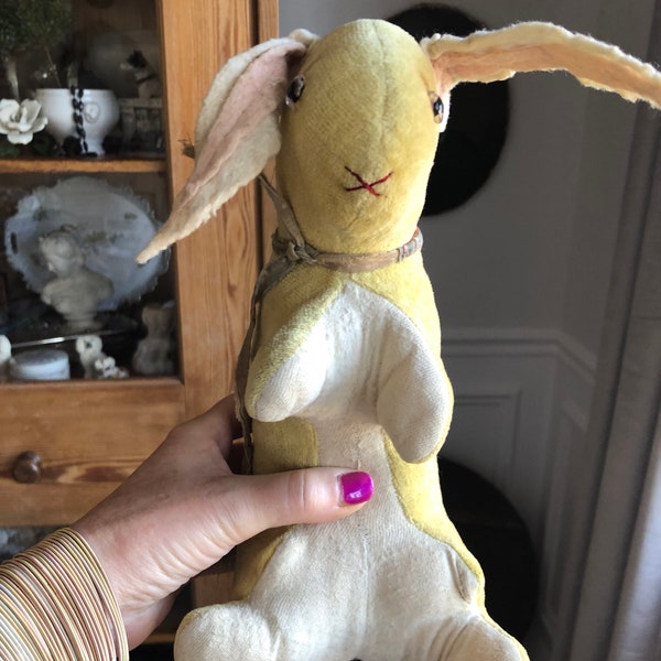 Antique Stuffed Rabbit - Etsy