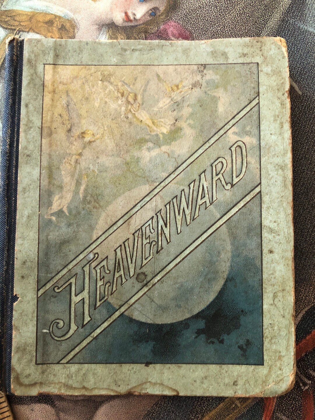 Lovely Small Antique Religious Book Prayer Book Called Heavenward Rare ...