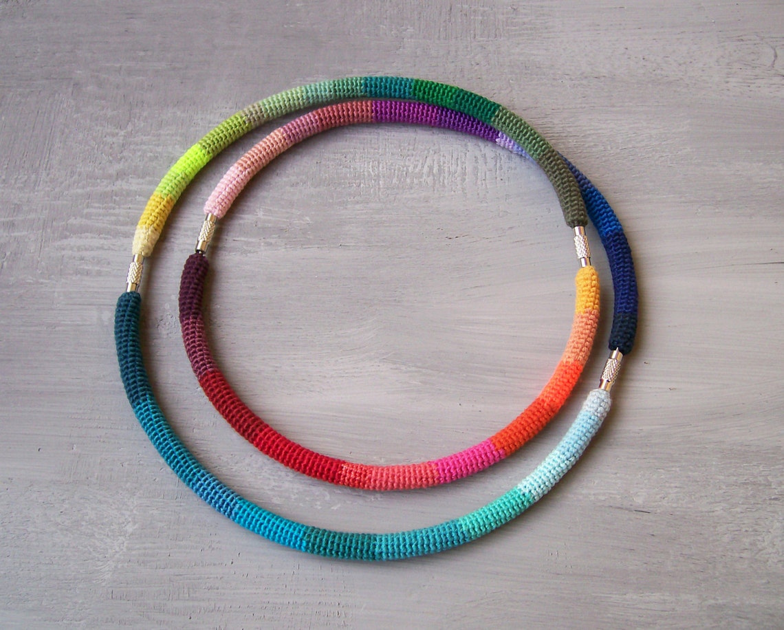 4 Rainbow Bangles Stacked Bracelets Color Galore Bangles - Etsy