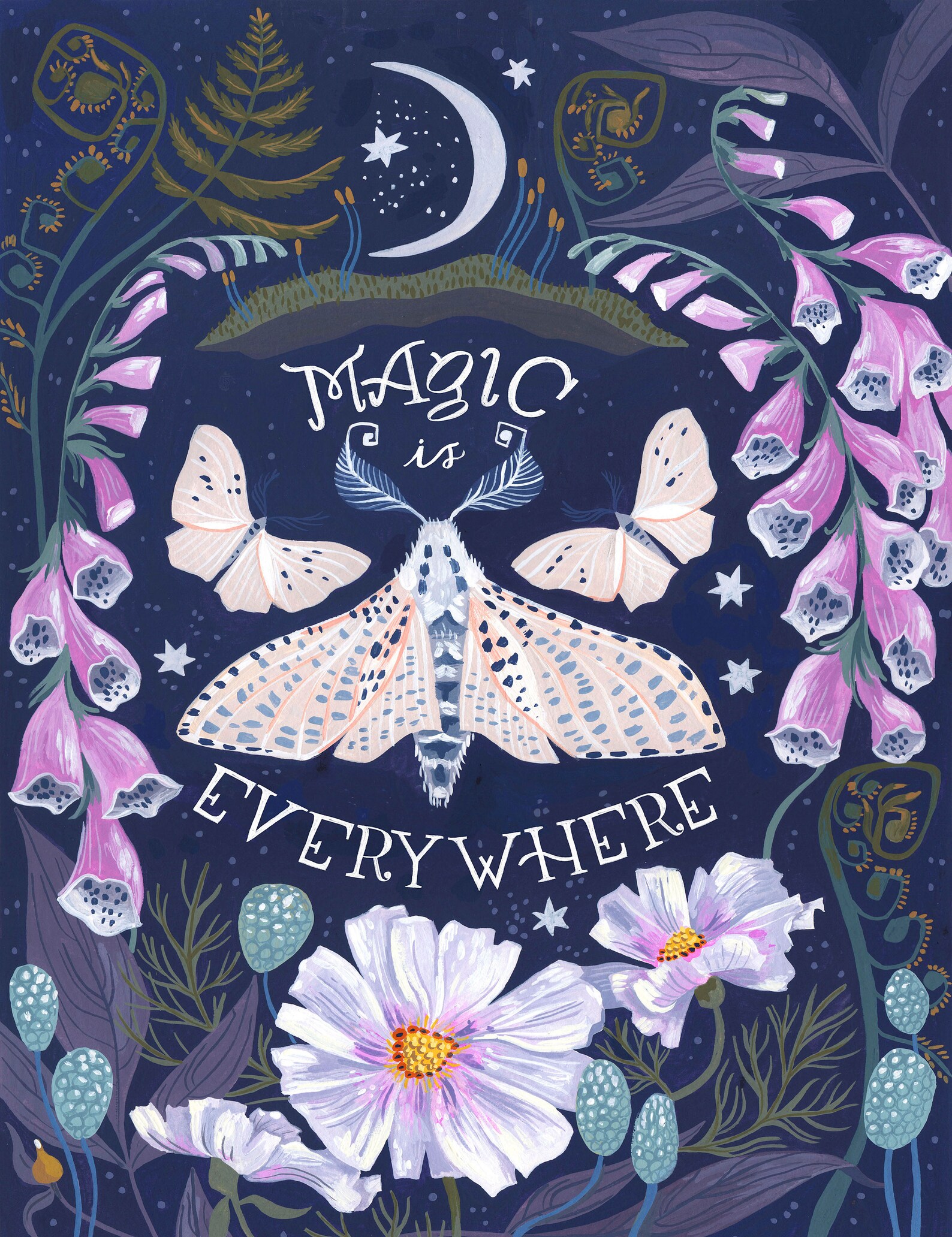 Magic is Everywhere Art Print 11x14 - Etsy