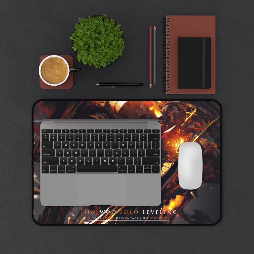 Solo Leveling Desk Mat, Anime Desk Mat, Anti Slip Desk Mat for Gaming ...