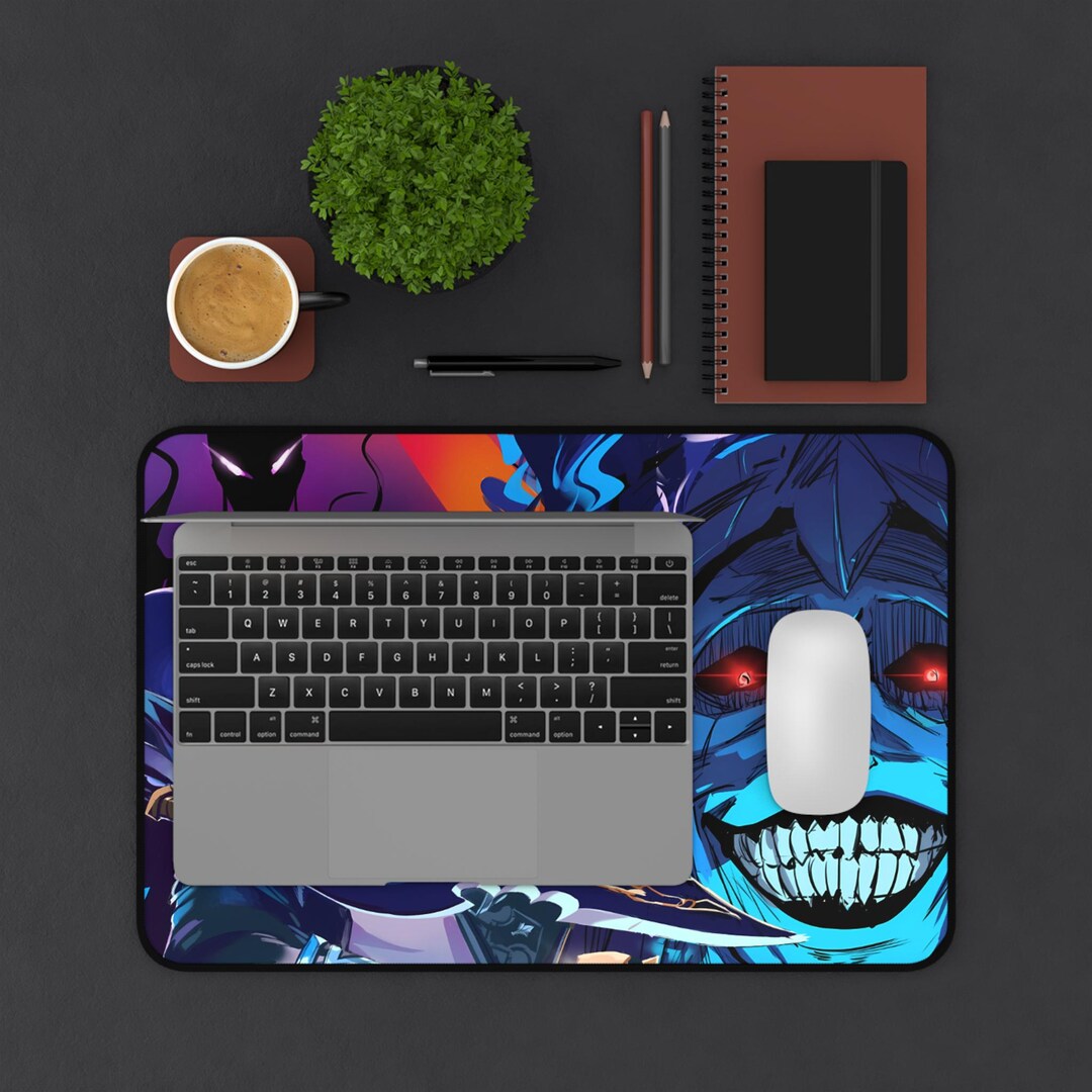 Solo Leveling Desk Mat, Anime Desk Mat, Anti Slip Desk Mat for Gaming ...