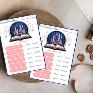 Happily Ever After Bridal Shower Game, Fairytale Couples Quiz ...