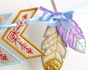 Spool of Thread in the Hoop Banner Machine Embroidery Design Applique ...