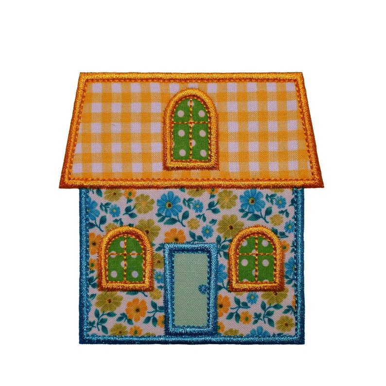 Cottage and Townhouse Machine Embroidery Designs Applique Patterns 2 ...