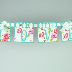 Ribbon Romance Banner in the Hoop Project Machine Embroidery Design ...