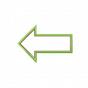 Arrow Applique Machine Embroidery Design Patterns in 7 Sizes 2",3",4",5 ...