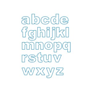 Pretty Applique Lowercase Letters Machine Embroidery Font Designs ...