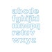 Pretty Applique Lowercase Letters Machine Embroidery Font Designs ...