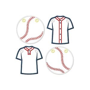 Baseball Banner in the Hoop Project Machine Embroidery Applique Design ...