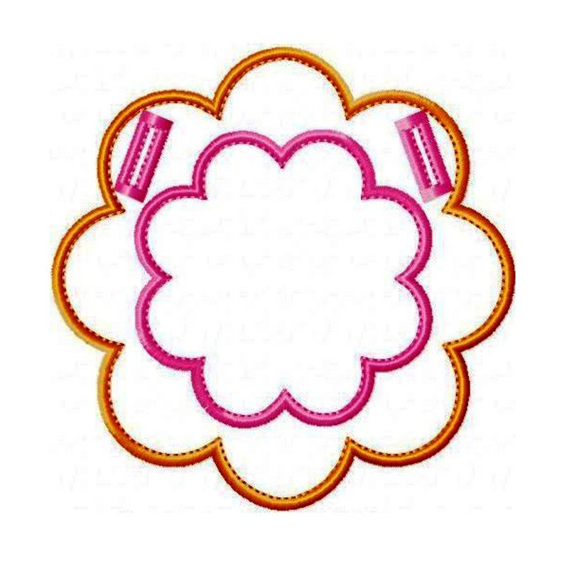 Flower Power Banner In The Hoop Banners Machine Embroidery | Etsy