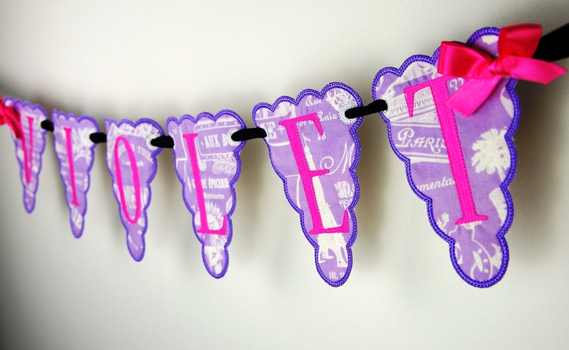 Scalloped Triangle Banner ITH Bunting Project Machine Embroidery ...