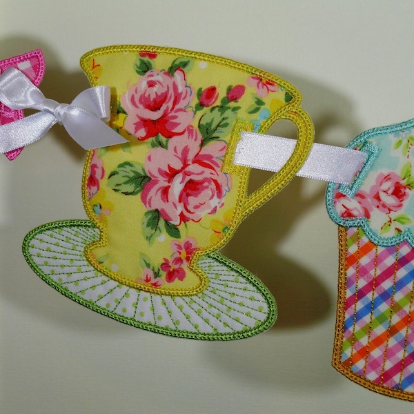 Teapot Applique Design - Etsy