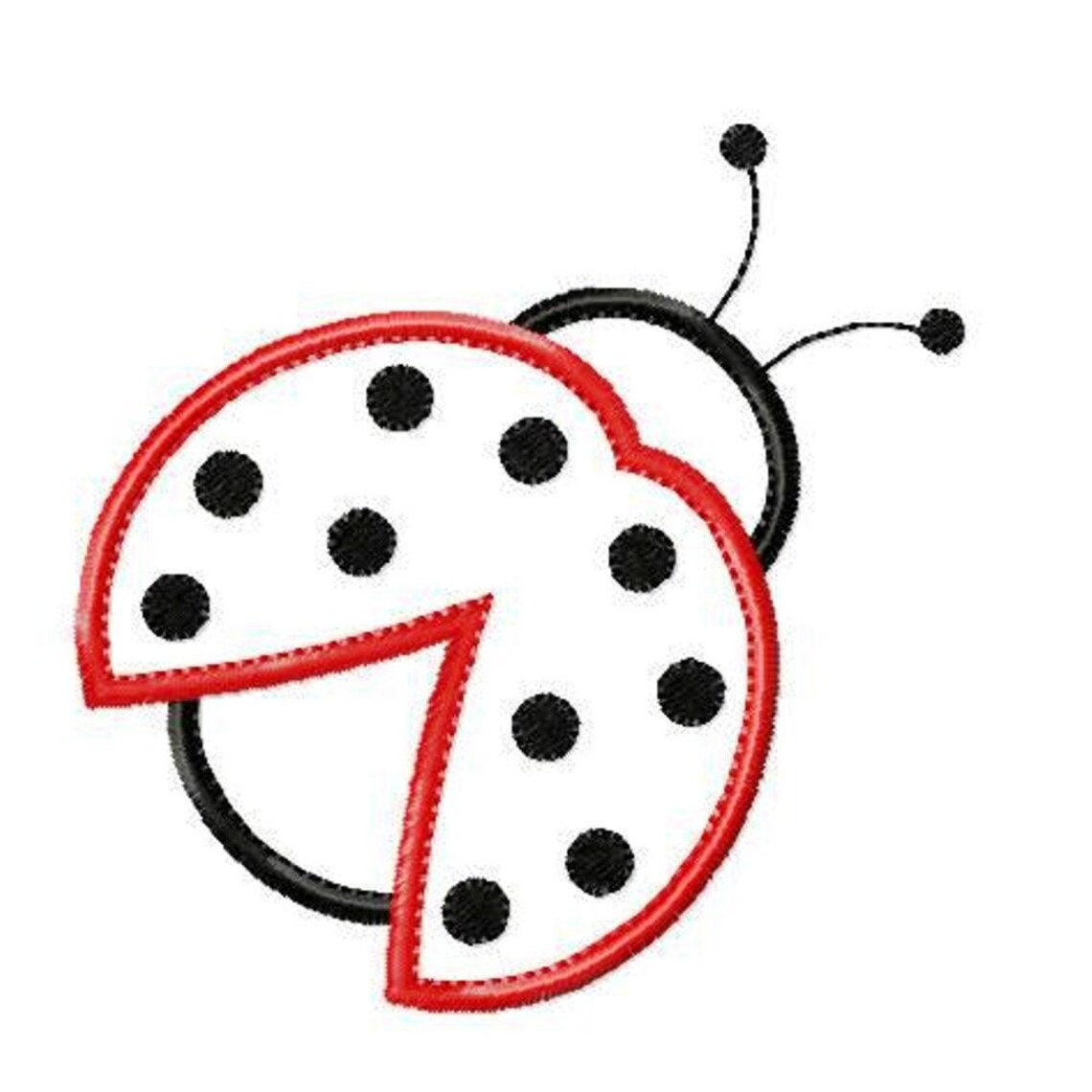 Ladybug Beetle Appliques Machine Embroidery Designs Applique Pattern in ...
