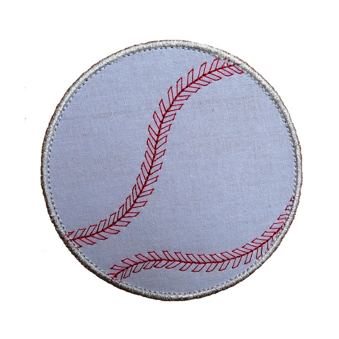 Baseball Machine Embroidery Applique Design Pattern in 3 Sizes 3", 4 ...